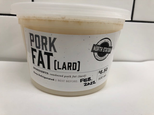 Pork Fat - Lard (500ml) – North Station Provisions